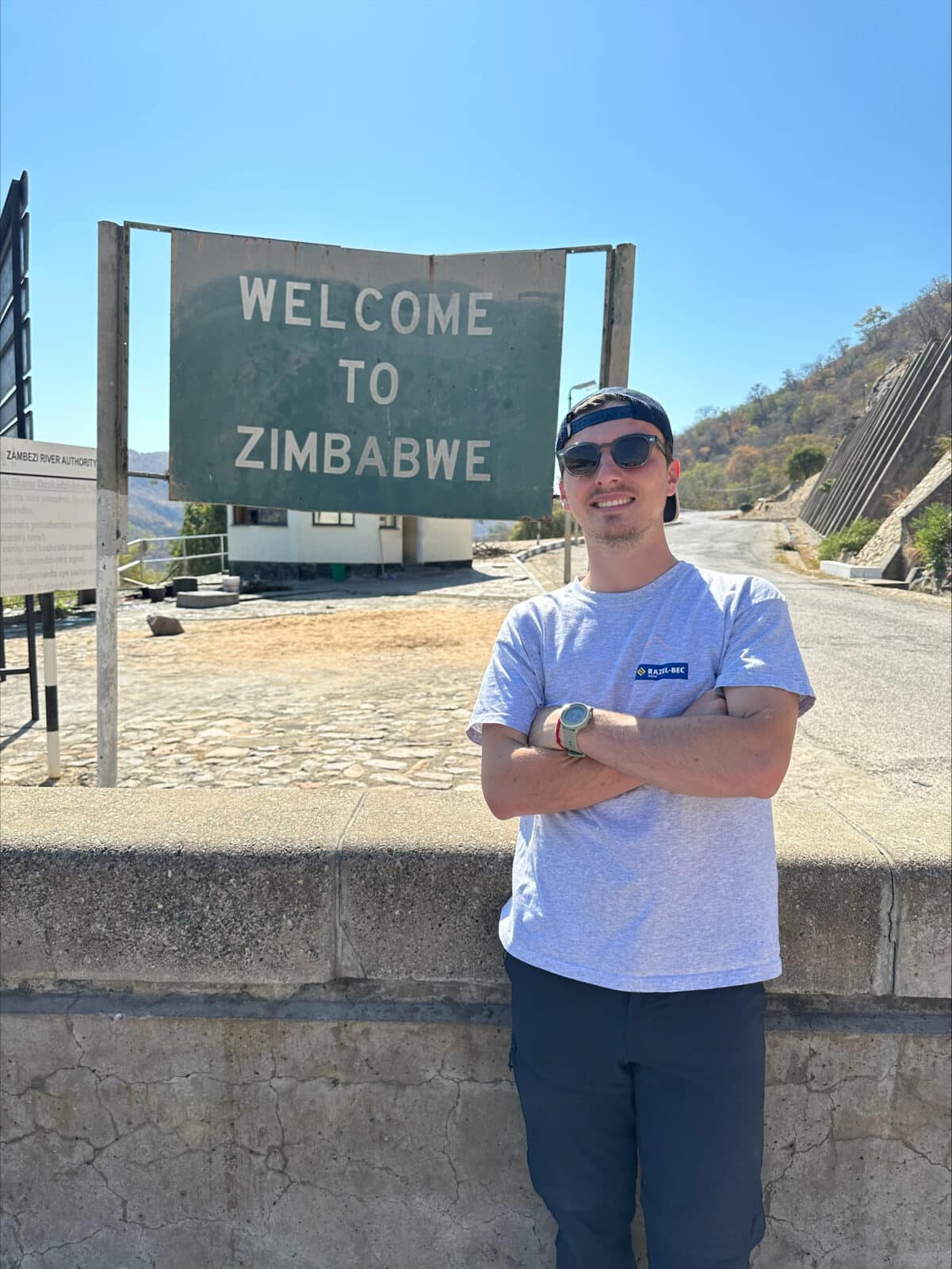 David Rousseau, son chantier sur le barrage Kariba en Zambie
